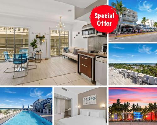 Miami Ocean Drive 1br Apt & Rooftop Pool Access - South Beach, FL