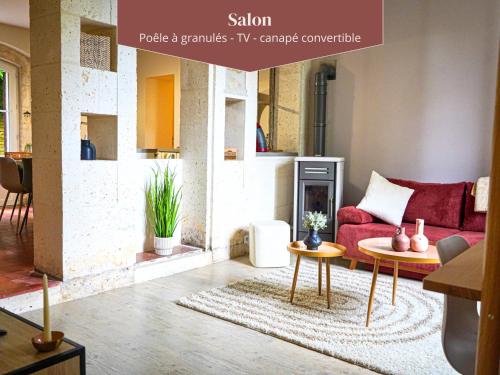 Ideal Pour Couple, Famille & Pros - Jusqu'a 4 Pers - Classe 2 Etoiles -Acces Baignoire Balneo 2 Pers - Angoulême