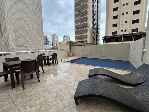 Ape P/ 4 Hospedes C/ Piscina, Garagem E Vista Mar - Praia Grande