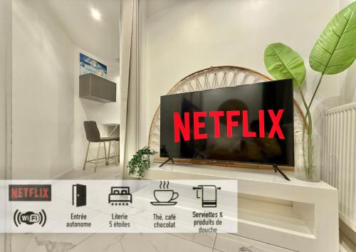 30 - Appartement Avec Tv Xl, 2 Chambres, Jardin, Parking, Prox Gare Et Centrelille - Lille