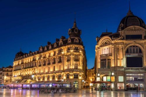 T2 Calme Avec Clim & Wifi - Gare St-roch A 50m - Montpellier
