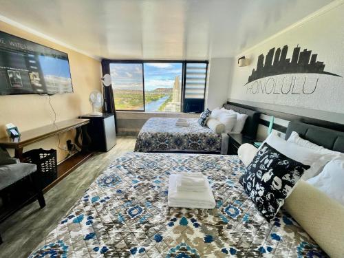 *Rarelayout*2qn Beds*great For Groups,friends,wakiki - Ewa Beach, HI