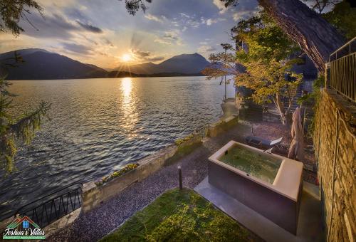 Villa Scoglio With Private Hot Tub And Air Conditioning - Lierna