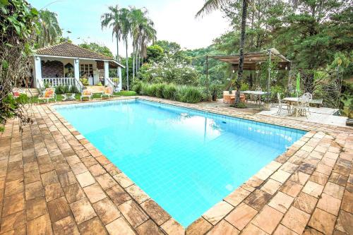 Quinta Do Vale- Cabana Dos Esquilos: Lago, Cascata - Itatiba