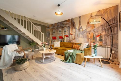 Phantasia By Kleidos, 10 Min De Disney! Jolie Maison Familiale 6p, 2 Chambres, Terrasse, Parking - Magny-le-Hongre