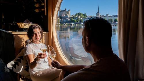 Le Martin Pecheur Luxurious Ecolodge Boat - Saumur