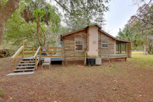 Fish, Boat & Explore: Cross Creek Cabin W/ Dock! - 霍桑