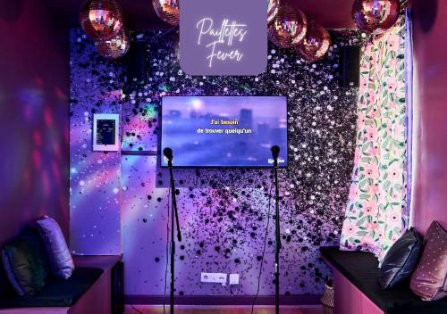 Paillettes Fever, Maison Avec Karaoke, 3 Chambres - Villeneuve-d'Ascq