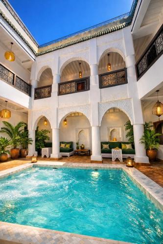 Riad Jouj- Oasis Privee Avec Bassin Et Spa - Kasbah - Marrakech