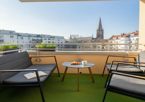 Patama Karli Suite - Zentrales City-feeling Nahe Sudvorstadt, Uniklinik, Zoo Mit Balkon Und Wlan Kos - Leipzig
