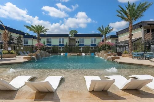 Bliss Fifa 1br W/ Bbq, Gym & Pool Near Theheights - Houston, TX
