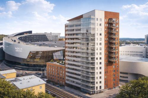 City Home Finland - City View Studio - Best Location & City View Balcony - Tampere