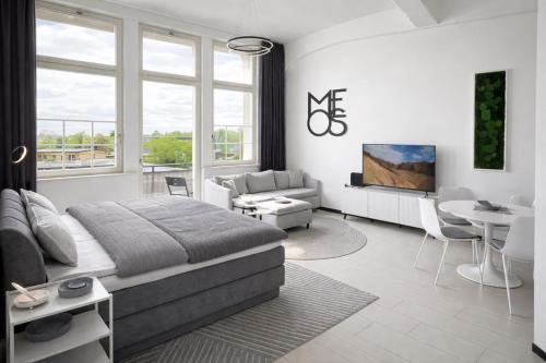 Meos 1 -Zentrum-balkon-parkplatz-gym-uniklinik - Leipzig