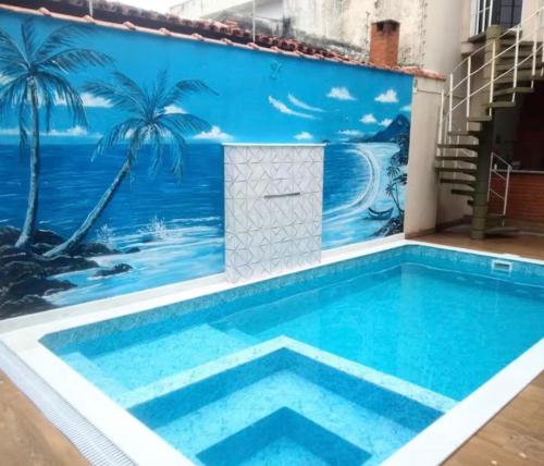 Casa Com Piscina Ao Lado Da Praia - Peruíbe