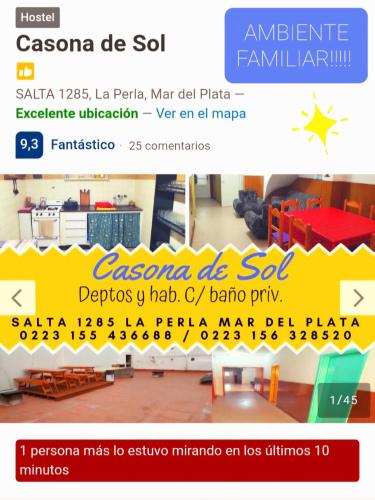Casona Sol - Mar del Plata