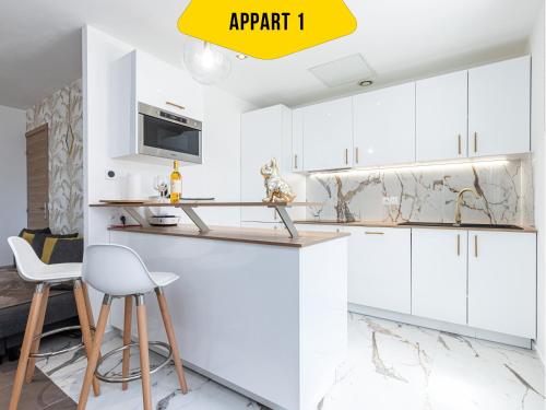 Casa Reine Jeanne- Ideal Groups & Family -Central Near Train Station - Parking - New&confort-ac - Niza