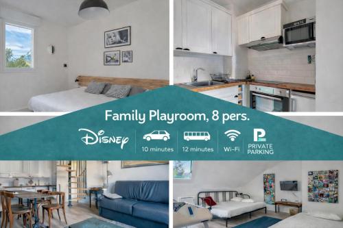 Family Playroom, 10 Minutes De Disneyland Paris! - Chessy