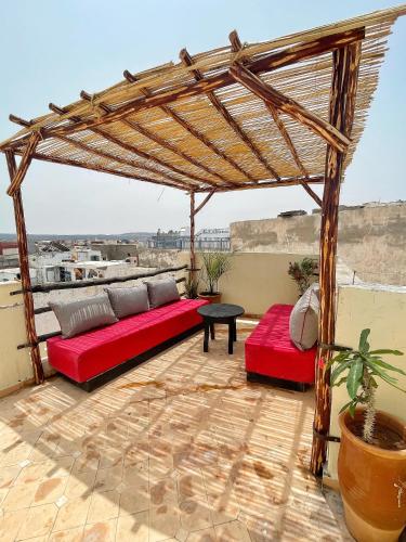 Traditional & Central House With Rooftop-sunbeds - Essaouira