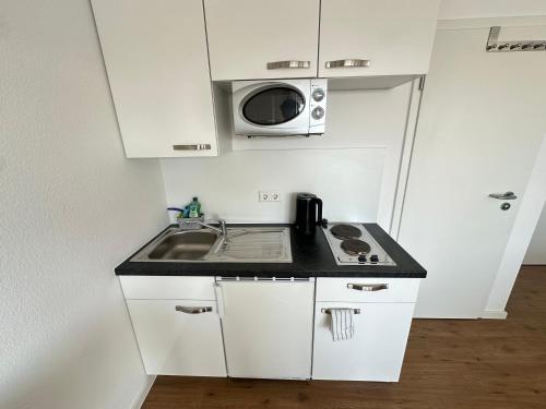 Helles Studio Mit Weitblick, Doppelbett, Zentrumsnah - Aschaffenburg