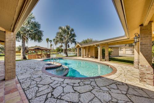 Pool & Game Room: Waterfront Harlingen Home - Harlingen