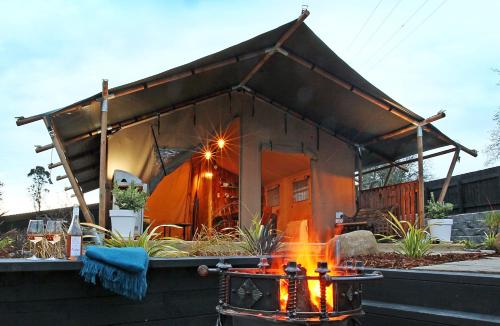 Raglan Rural Retreats - Kauri Tent - Raglan