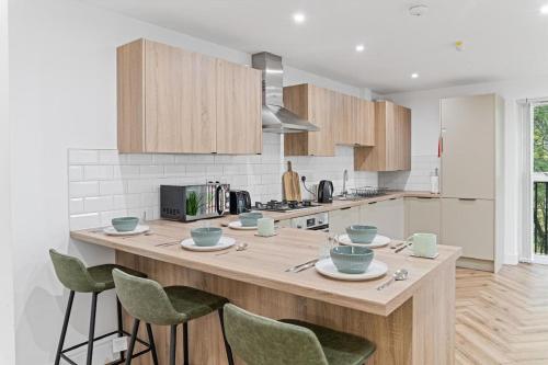 Modern Luxury Flat, 2br, Sleeps 6 - Birmingham