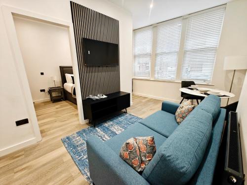 Contemporary 1-bed Flat By Bury Metro Link - イギリス ベリー