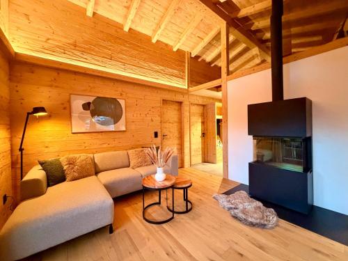 Chalet Spatz Loft With Sauna Kandersteg Oeschinen Lake - Frutigen