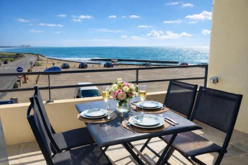 Tipoz'immo - Le Grand Large 210 Acces Direct Plage - Vue Mer - Animaux Bienvenus - Wifi Inclus - Lin - Pouldreuzic