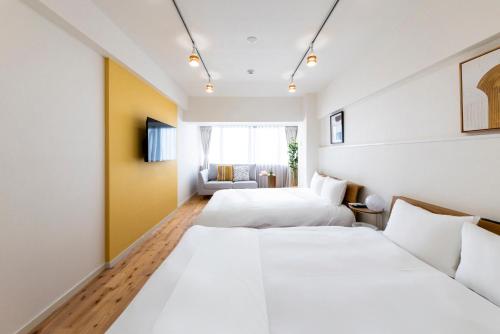 Urban Stay 唐人 地下鉄駅まで10秒 中長期宿泊向け 最大4名 Wifi ドラム式洗濯機 調理道具 Etc - Fukuoka