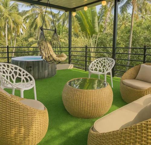 Aasmana 2bhk Bungalow With Open Air Jacuzzi - Anjuna
