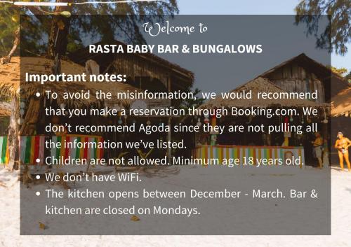 Rasta Baby Bar & Bungalows - Suitable For Young Travelers - Ranong