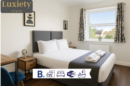 Modern Cambridge Rooms With Free Parking 5 Minutes To City Centre & University By Luxiety Stays - Cambridge