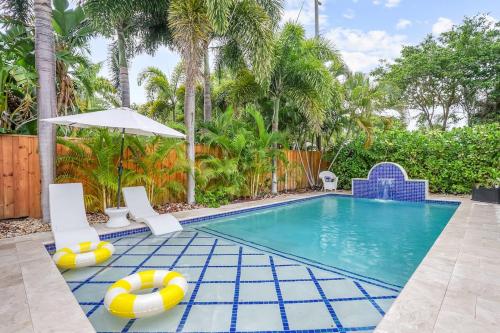 Villa Del Sol 7 Min2beach Salt Pool 2 Mi Dwtn - West Palm Beach, FL