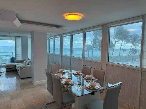 Beachfront Two Story Apartment - Miami Beach, FL
