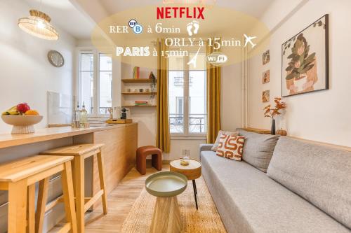 Le Nid Ambre, Apaisant 15 Min Paris - Cachan