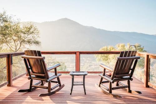Kozy Oaks 4br, Amazing Views, Hottub, Ev Chrger, 6 Miles To Sequoia - Kings Canyon National Park