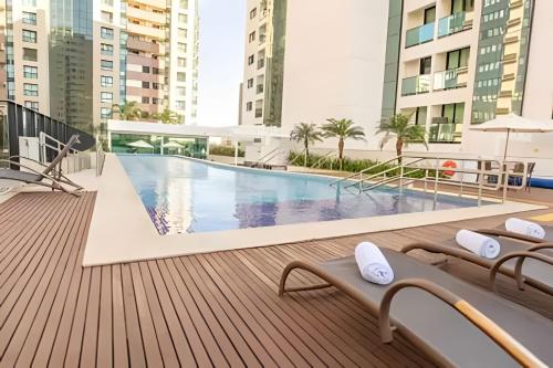 Flat Melhor Localizacao Hotel Athos Bulcao - Brasília