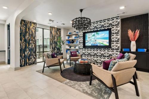 Chic Studio - Boho Style - Shared Pool, Gym - アメリカ ヒューストン
