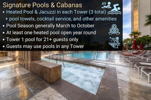 Mgm Signature 11th Floor Studio Strip View No Resort Fee - Las Vegas, NV