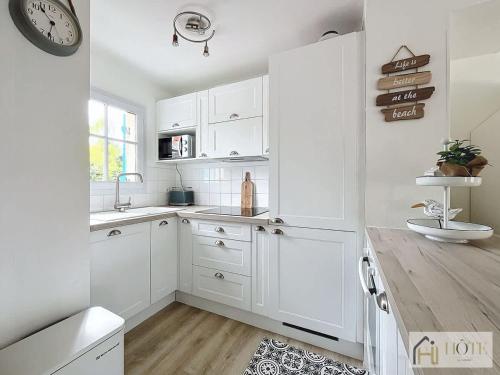 La Brise Bleue - Maison Avec Jardin, Garage, 400m Plage - Bray-Dunes