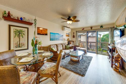 Pristine Lihue Condo W/ Balcony: Walk To Beach! - Lihue, HI