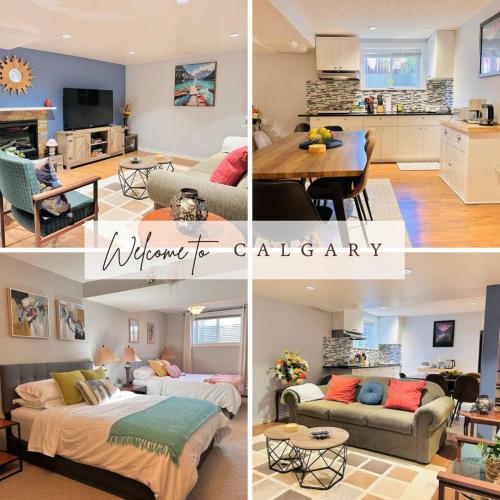 Immaculate 2br 3 Queen Beds Near C-train - Calgary