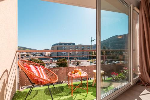 Studio Cosy 2-3 Pers, Balcon, Parking Prive, Clim, Wifi - 15 Min Sanctuaire - Lourdes