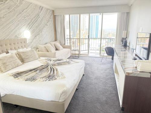 Surfers Paradise Studio On L12, Ocean And City Views - Surfers Paradise