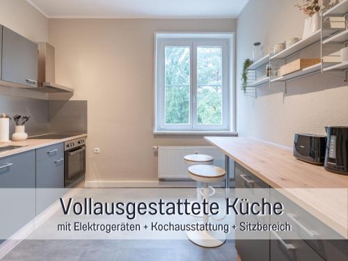 Benville Pirna - 54qm Fur 5 Personen - Ruhige Lage & Stellplatz - Wlan - Zentral - Fahrradkeller - Pirna