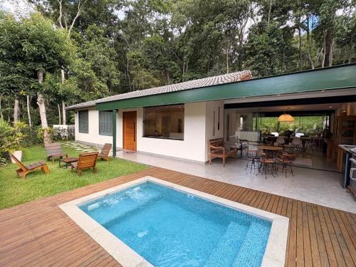 Casa 08 Floresta Boa Vista - Piscina Privativa E Lounge Com Deck Em Meio A Natureza - Teresópolis