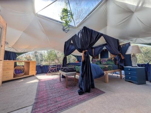 Luxury Glamping In The Stargazer Dome - Beautiful Private Setting Close To Narberth - Pembrokeshire