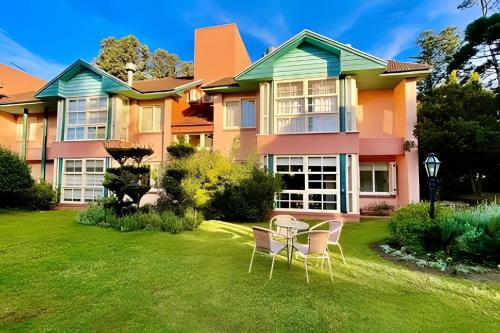Apart 500 M Lago Negro |Vista Jardim | Lareira - Gramado