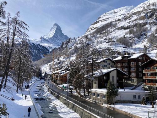 Studio Chalet With Terrace & Matterhorn View - Zermatt